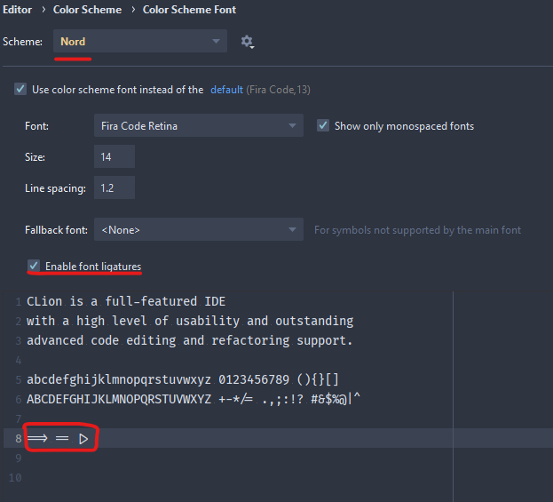 Font's not working inside JetBrains terminal(WSL) · Issue #882 · tonsky/FiraCode · GitHub