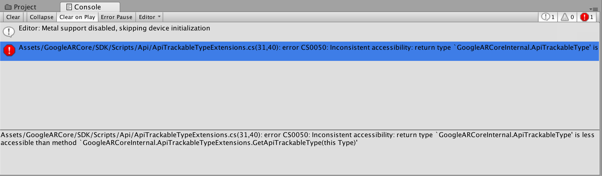 Import New ARcore SDK 1.2.0 throw an error · Issue #210 · google-ar ... Import New ARcore SDK 1.2.0 throw an error · Issue #210 · google-ar ...