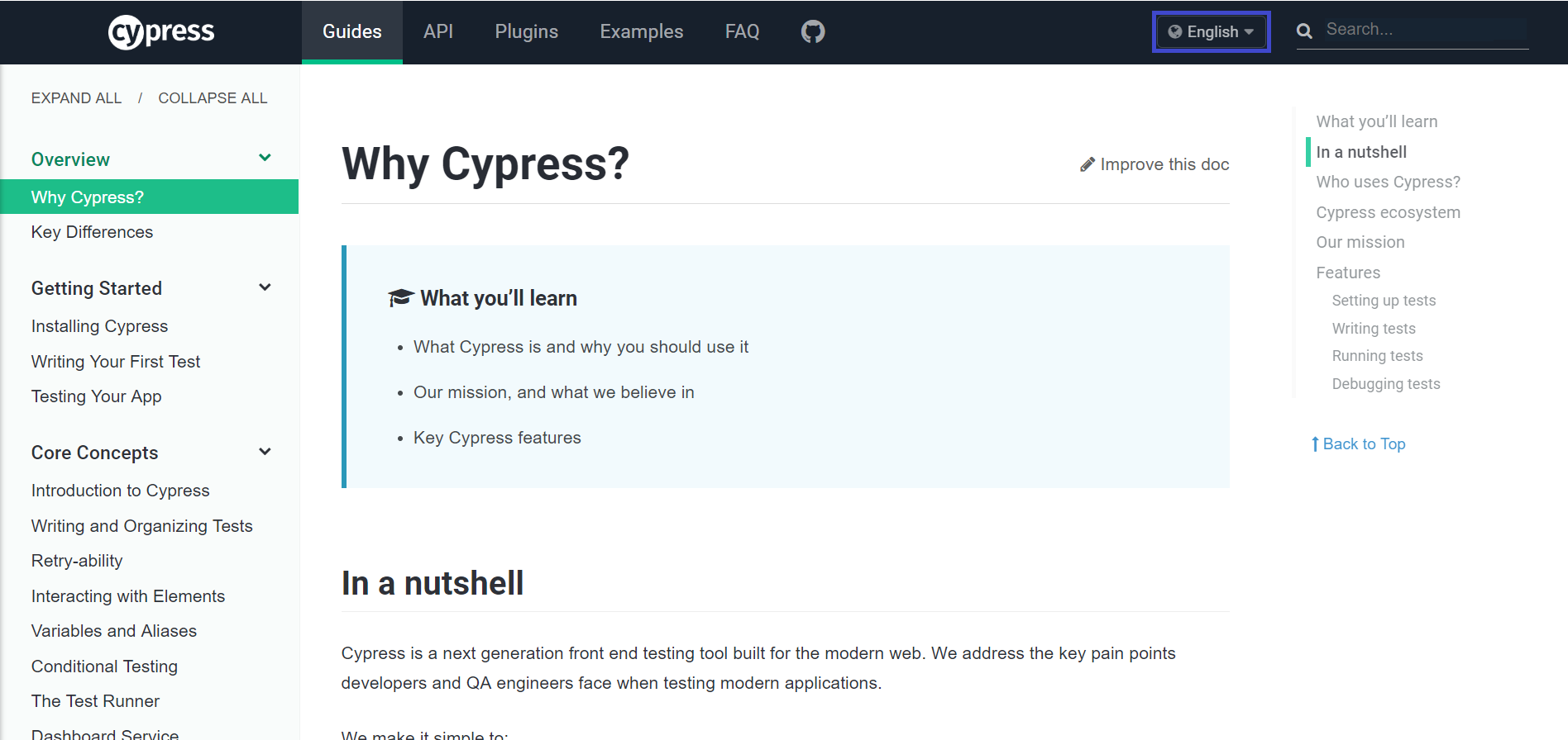 How to translate questions · Issue #1595 · cypress-io/cypress-documentation · GitHub