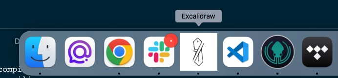 Excalidraw Icon On Mac Dock Looks Weird · Issue 5718 · Excalidraw Excalidraw · Github