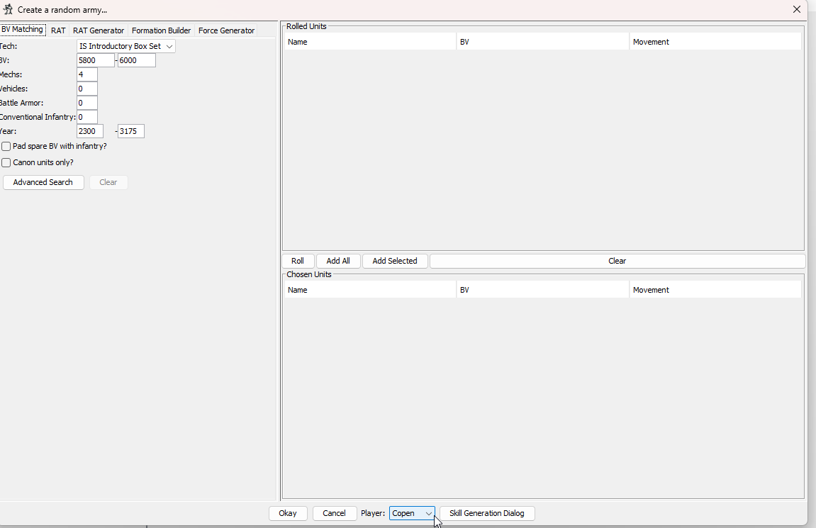 UI Bug - Screen redraw issue when hitting select player dropdown. · Issue #4042 · MegaMek ...