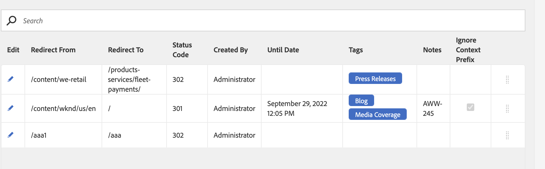[Redirect Manager] Include a 'Redirect Category' property · Issue #2945 · Adobe-Consulting ...