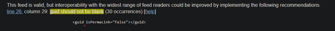 BUG: When the plugin is enabled, the `guid` in the categories RSS is empty · Issue #2947 · 10up ...