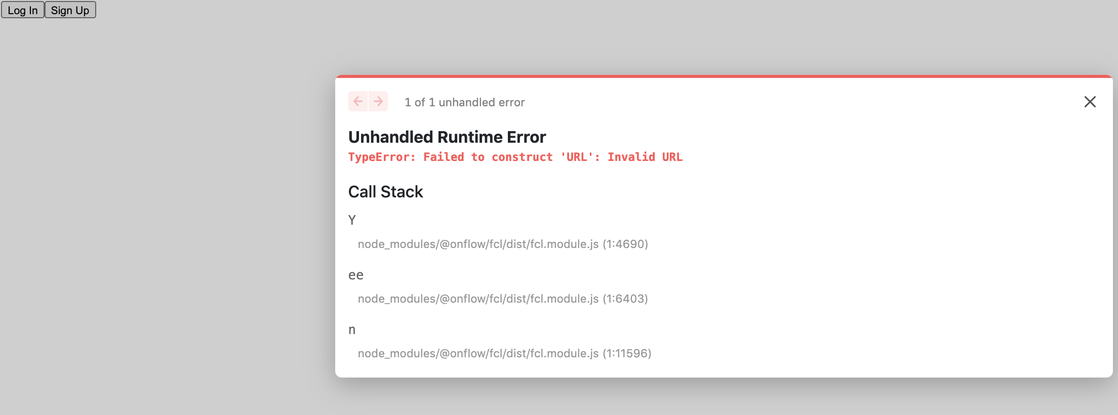 Error with fcl.login on NextJS · Issue #712 · onflow/fcl-js · GitHub