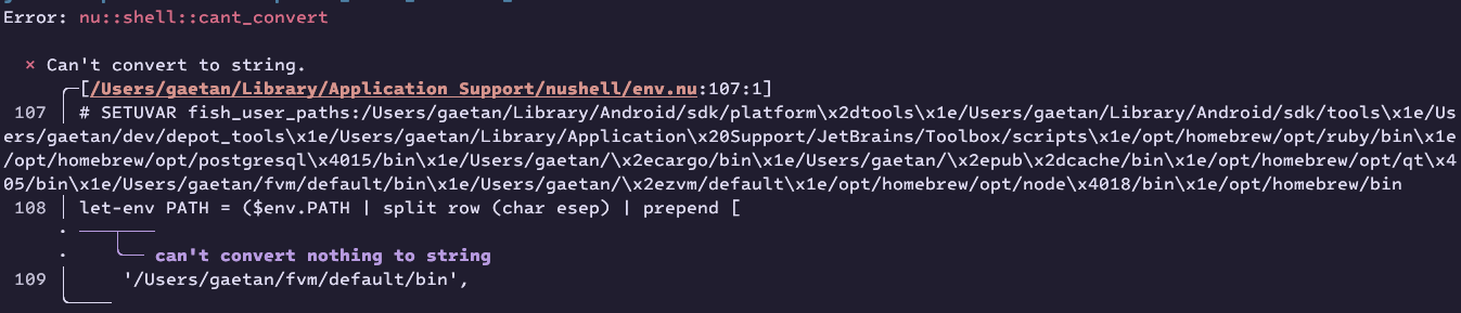 can't convert nothing to string · Issue #9619 · nushell/nushell · GitHub