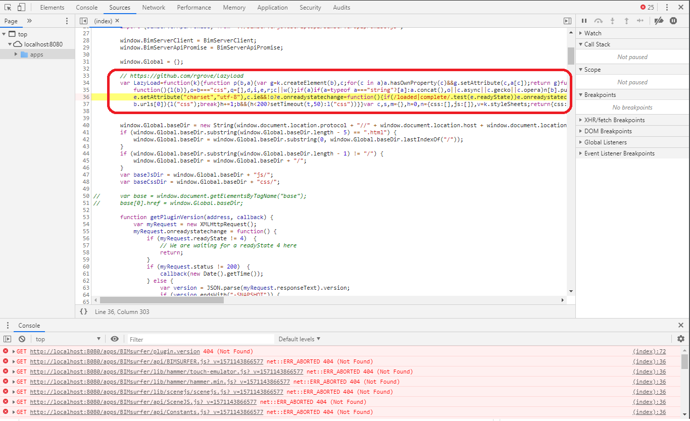 Bimviews loading forever... · Issue #1042 · opensourceBIM/BIMserver · GitHub