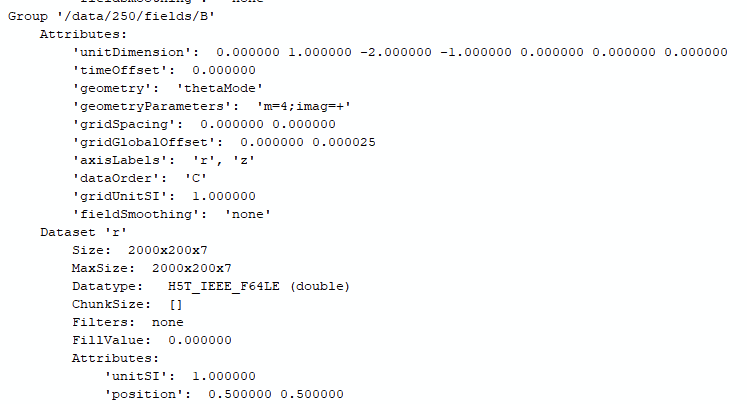 Question on HDF5 structure · Issue #576 · fbpic/fbpic · GitHub