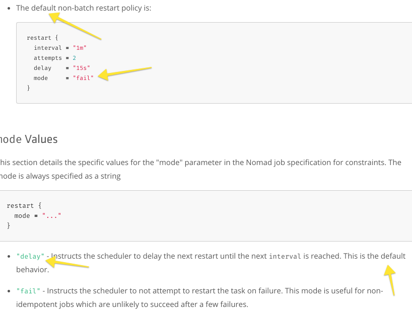 Wrong Defaults In Documentation · Issue 4634 · Hashicorpnomad · Github 