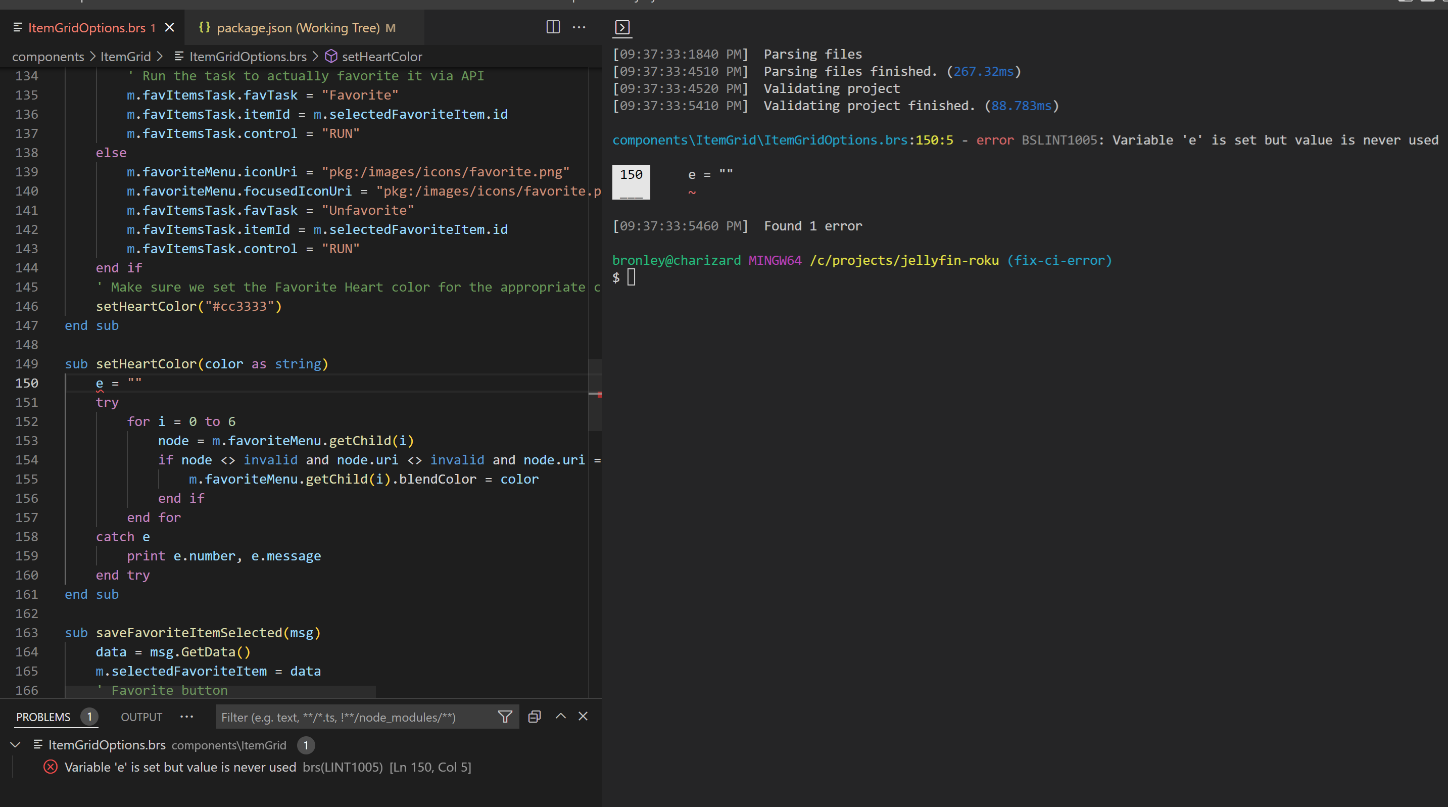 Fix CI error by cewert · Pull Request #628 · jellyfin/jellyfin-roku ...