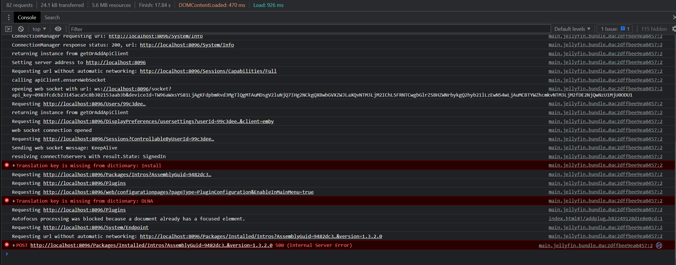 [Issue]: Can't download any plugins · Issue #8828 · jellyfin/jellyfin · GitHub