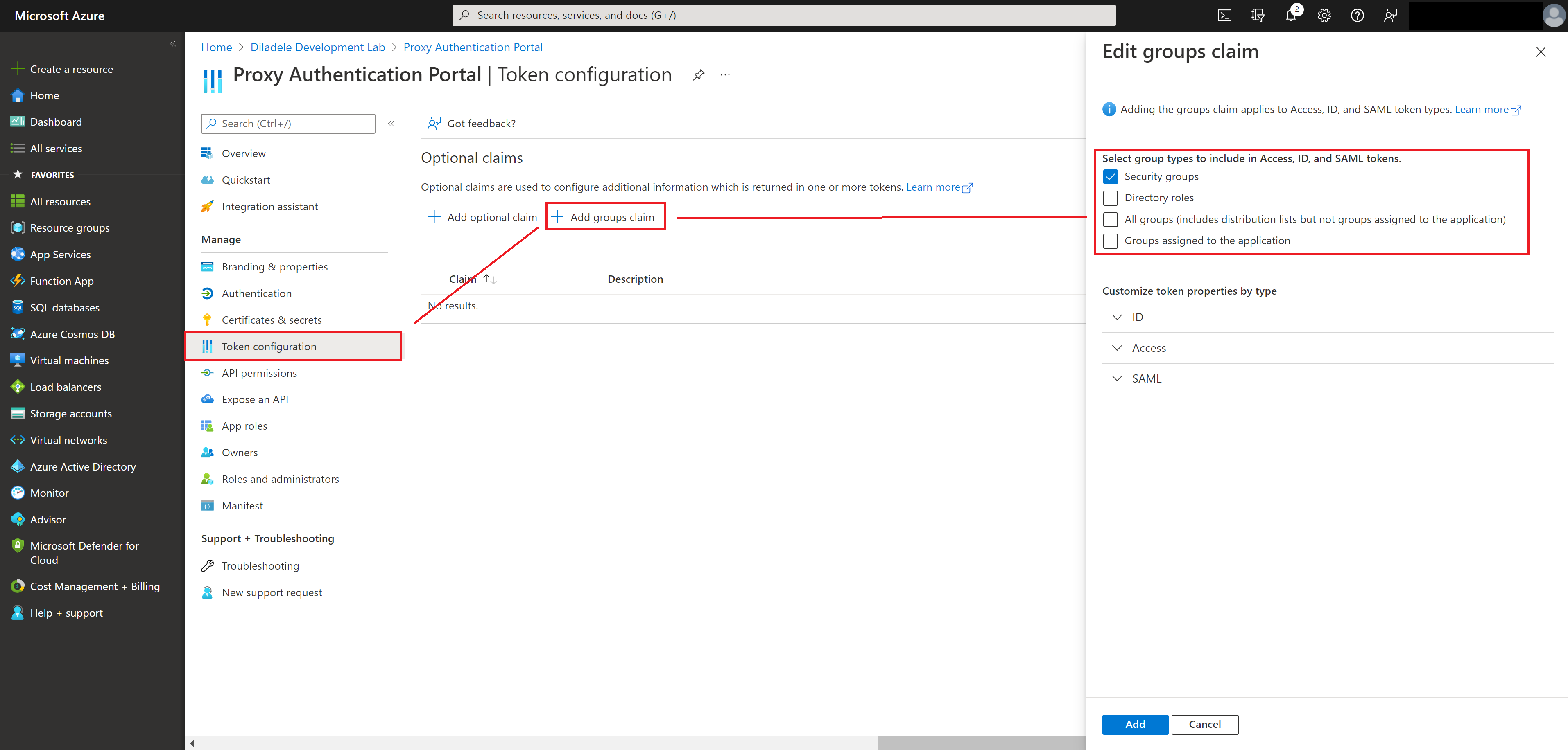 How to use Azure Groups in Web Filter Policies? · Issue #1818 · diladele/websafety · GitHub