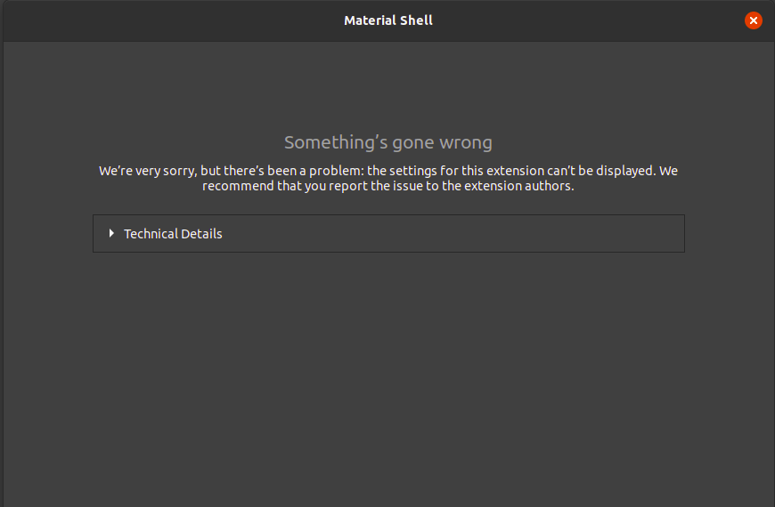 Material shell not getting started after installation · Issue #668 · material-shell/material ...