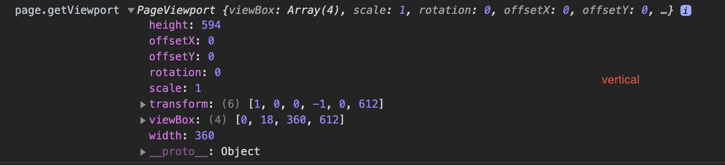 Support needed for applying transformation matrix on landscape pages ...