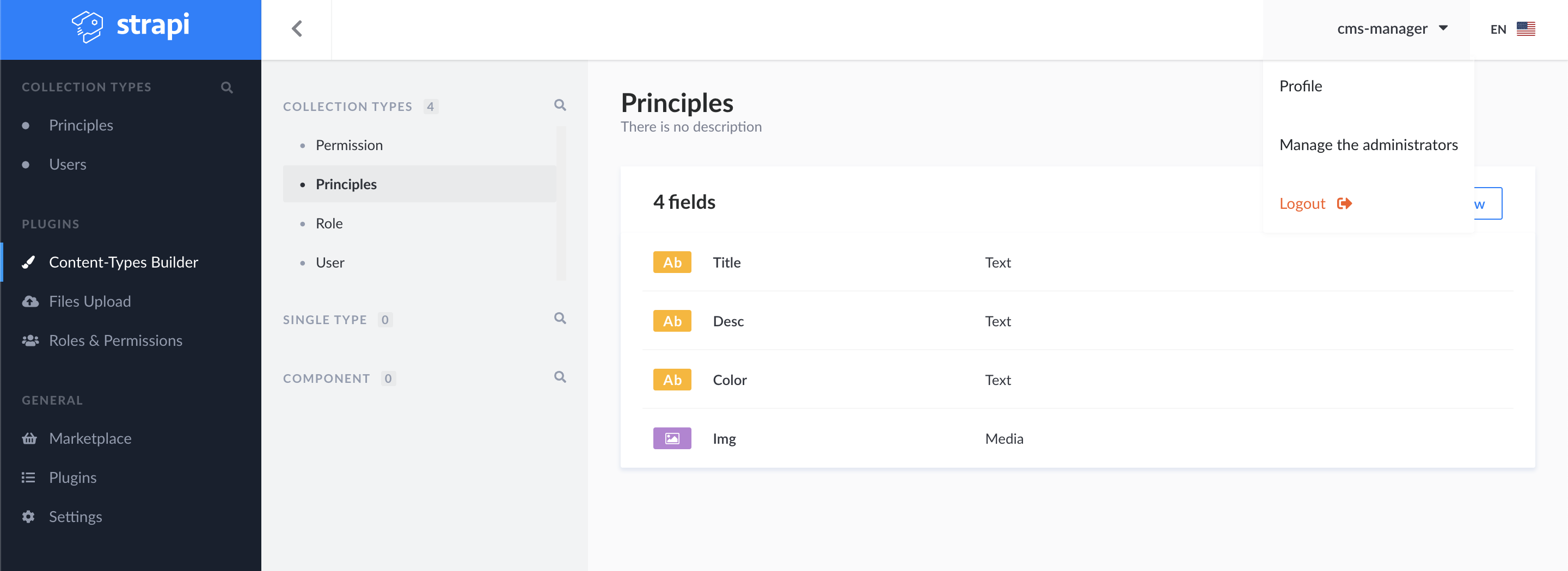 Add content type button is missing · Issue #5509 · strapi/strapi · GitHub