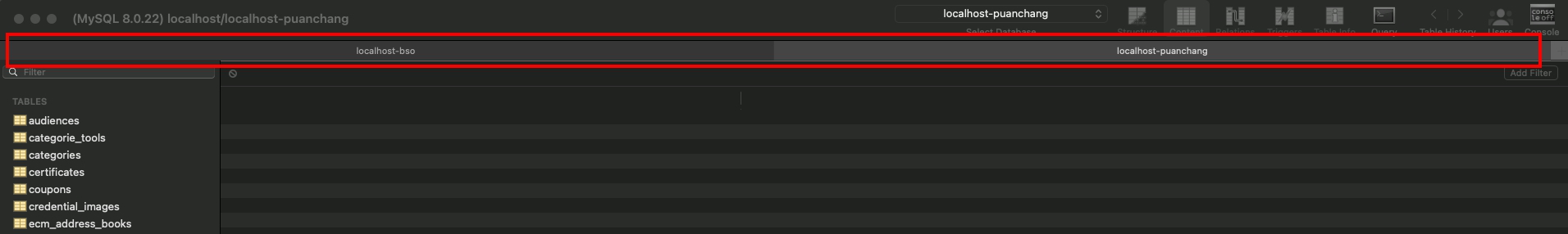 add option show connection tab forever in preferences · Issue #585 · Sequel-Ace/Sequel-Ace · GitHub