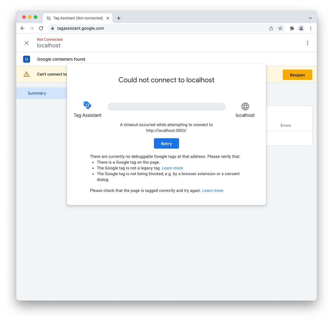 Support For Google Tag Assistent Google Tag Manager Preview Issue