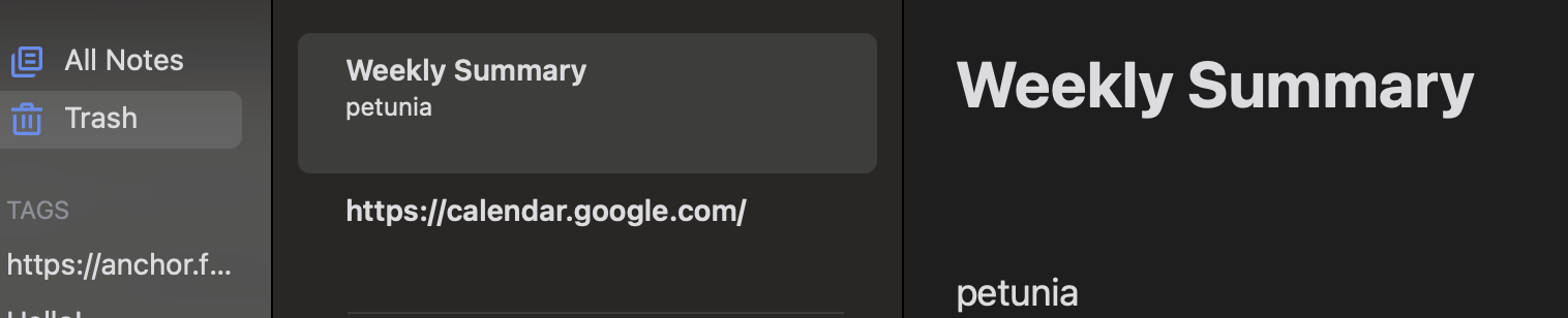 Search in Trash Does not Show Results · Issue #3079 · Automattic/simplenote-electron · GitHub