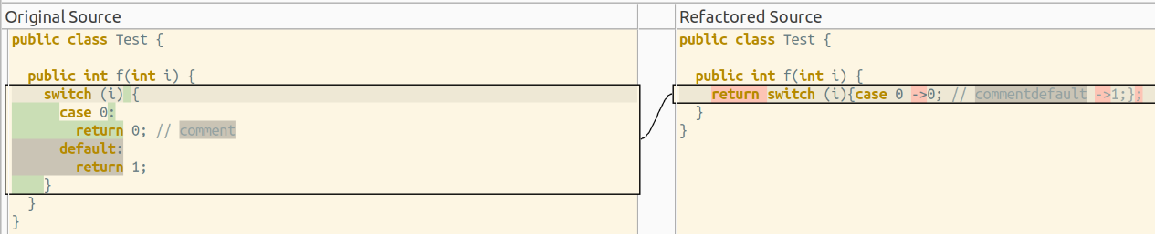 Clean Up Convert To Switch Expression Produces Invalid Code For End Of Line Comments At End Of