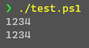 First character of the output of consequent adb shell commands disappears under tmux on pwsh 7.3 ...