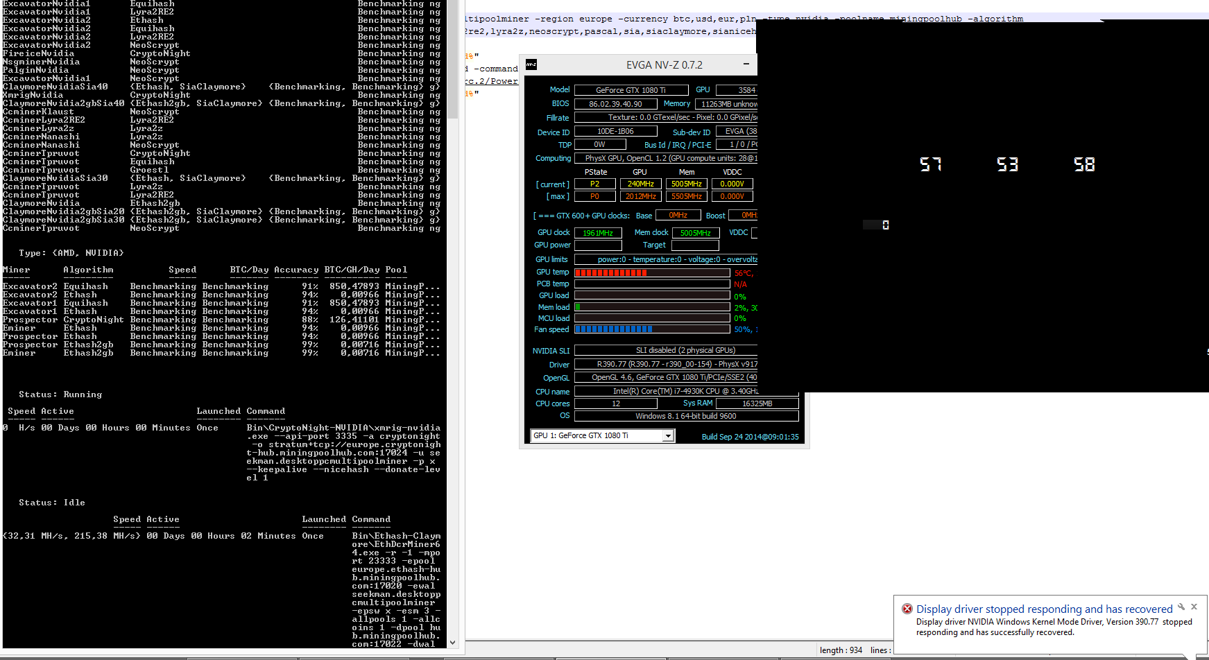 After installing and running once MPM, the card is much slower · Issue #1166 · MultiPoolMiner ...
