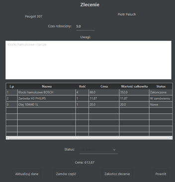 GitHub - Decooo/CarService: Project from the subject of "programming team" in JavaFX with ...