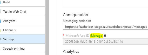 BotError : Failed to send activity: bot returned an error ...