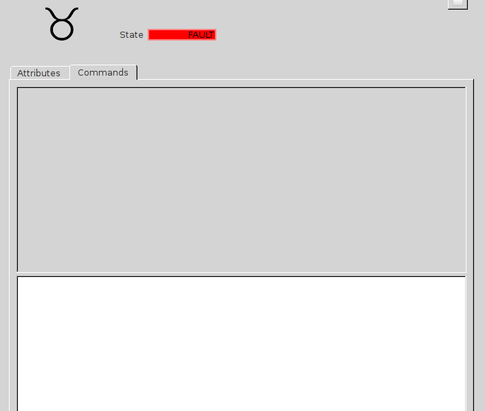TaurusDevicePanel doesn't show commands when device has FAULT state · Issue #727 · taurus-org ...