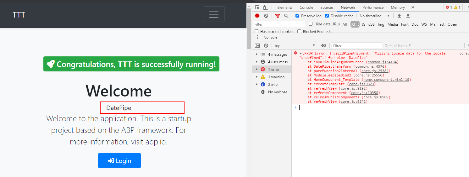 Angular UI : Missing locale DatePipe · Issue #8070 · abpframework/abp · GitHub