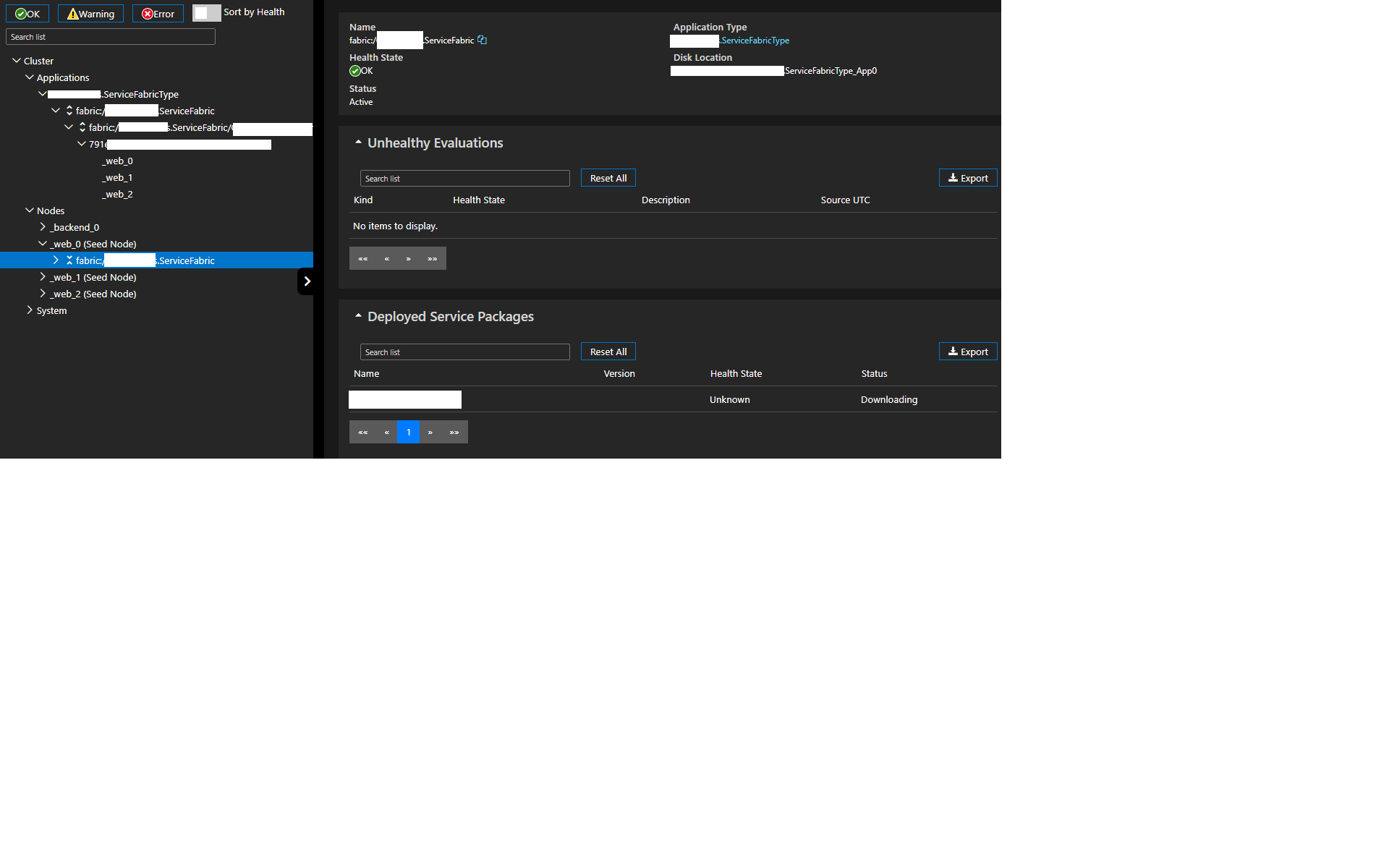 [feature Request] Downloading Status · Issue 1274 · Microsoft Service Fabric · Github