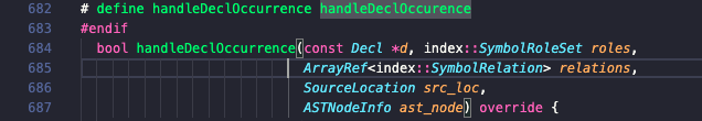 Clang 11.0 `indexer.cc:687:51: error: only virtual member functions can be marked 'override ...