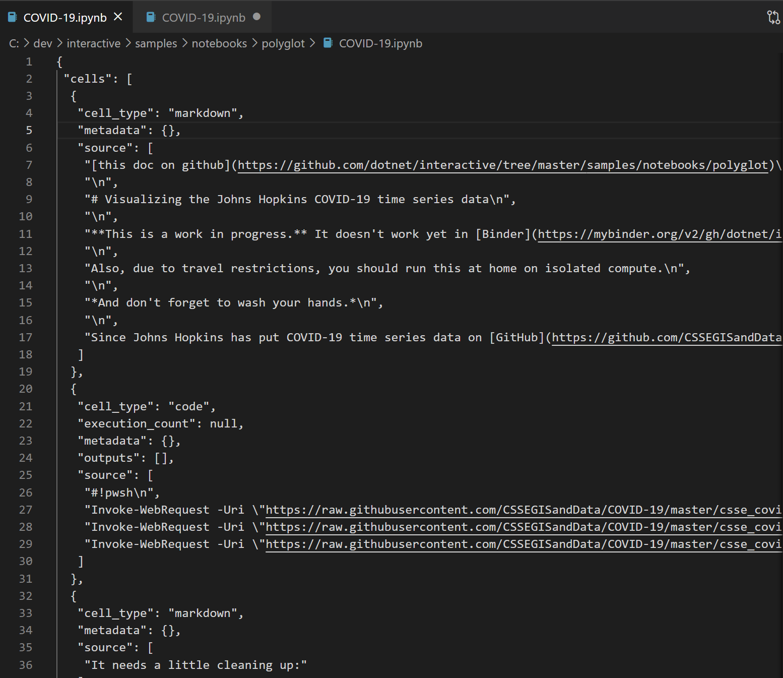 NET Interactive + Jupyter Extension - Current experience · Issue #999 · dotnet/interactive · GitHub