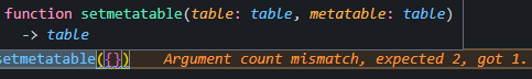 second argument of `setmetatable` should be required as nil | table · Issue #76 · NightrainsRbx ...