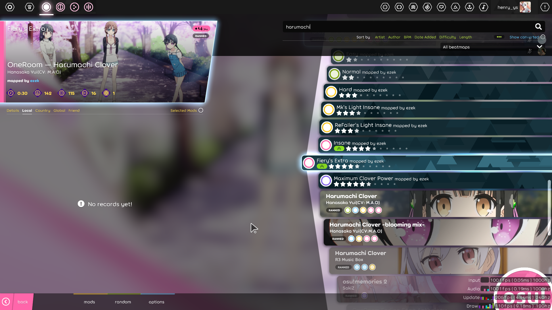 Local leaderboard in song select does not refresh automatically in ...