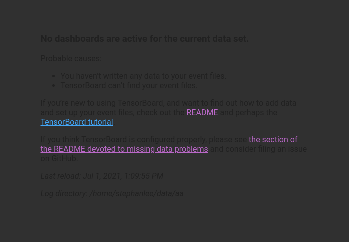 dark mode: apply color on warning message by stephanwlee · Pull Request #5109 · tensorflow ...