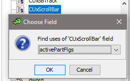 "Find Uses of Field" option fails to find all uses of a custom struct member · Issue #503 ...