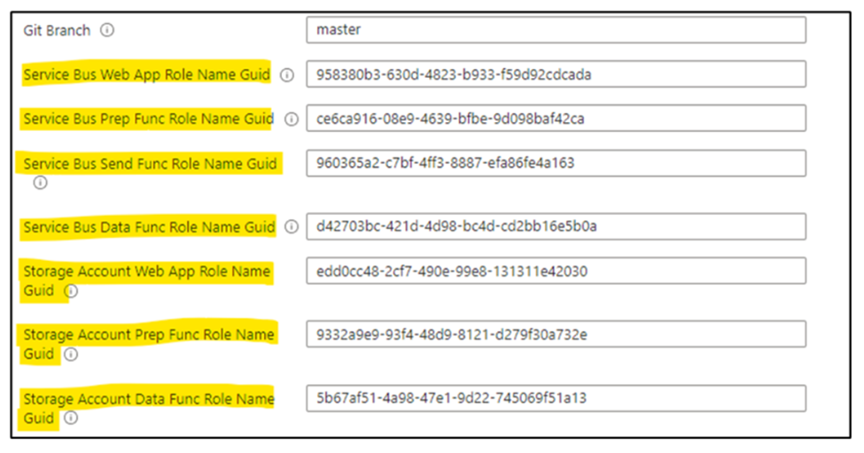 Service Bus Web App Role Name Guid handling for 2nd deployment in same ...