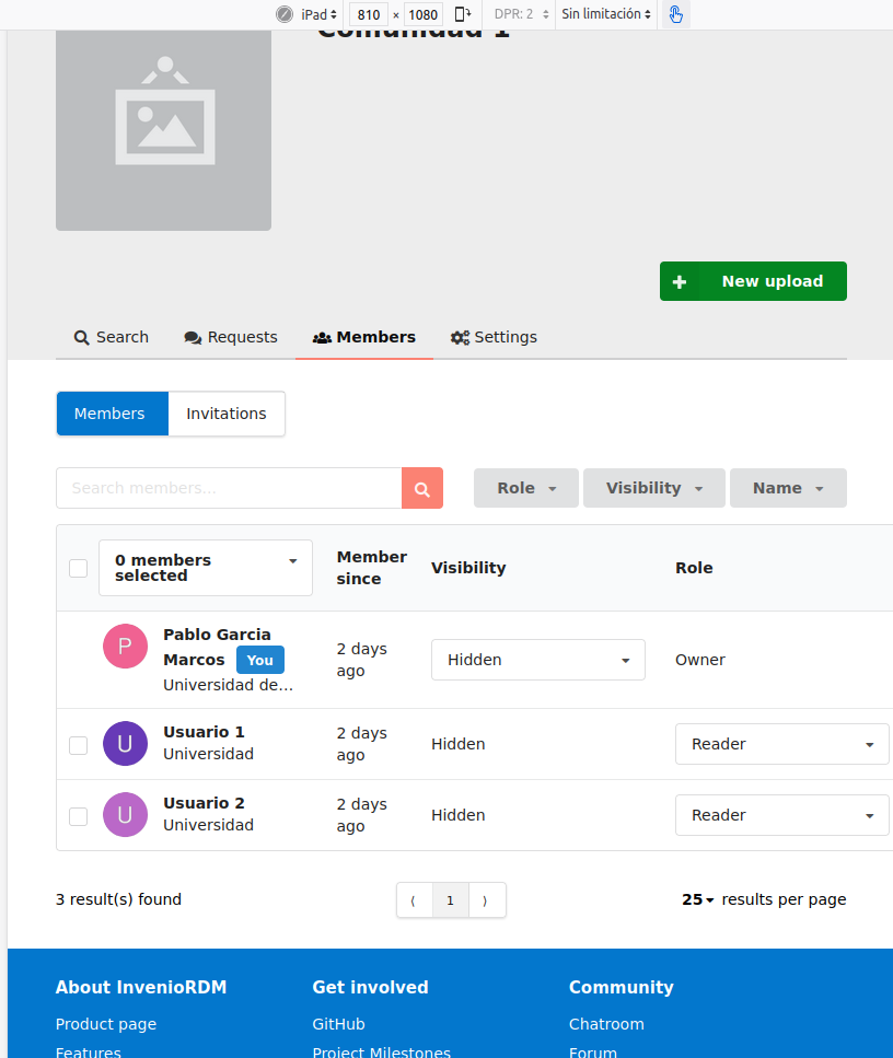 Tablet view is broken in the members view. · Issue #661 · inveniosoftware/invenio-communities ...