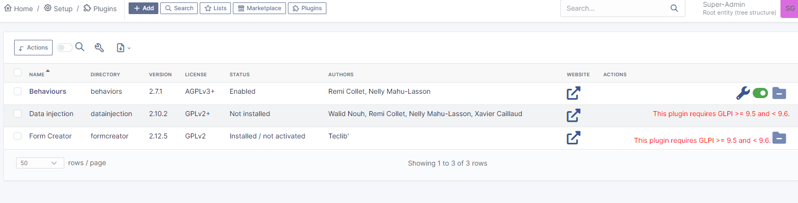 Cannot update to formcreator 2.13 · Issue #2976 · pluginsGLPI/formcreator · GitHub