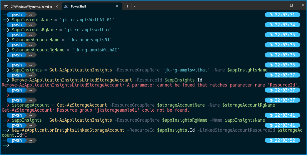 Sample Powershell Cmdlet Parameters Are Incorrect · Issue 110652 · Microsoftdocsazure Docs 5459