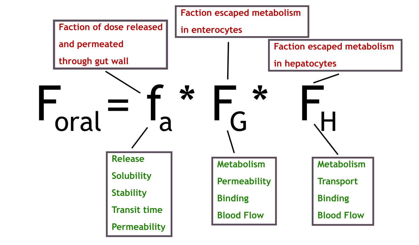 Calculation of Fg (i.e. fraction escaping gut wall metabolism) · Issue ...