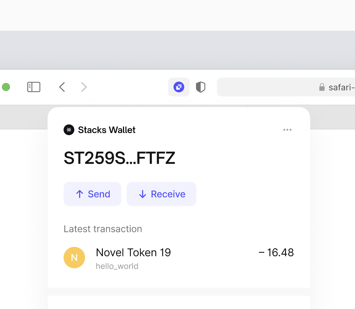 Redesign account info · Issue #990 · leather-io/extension · GitHub