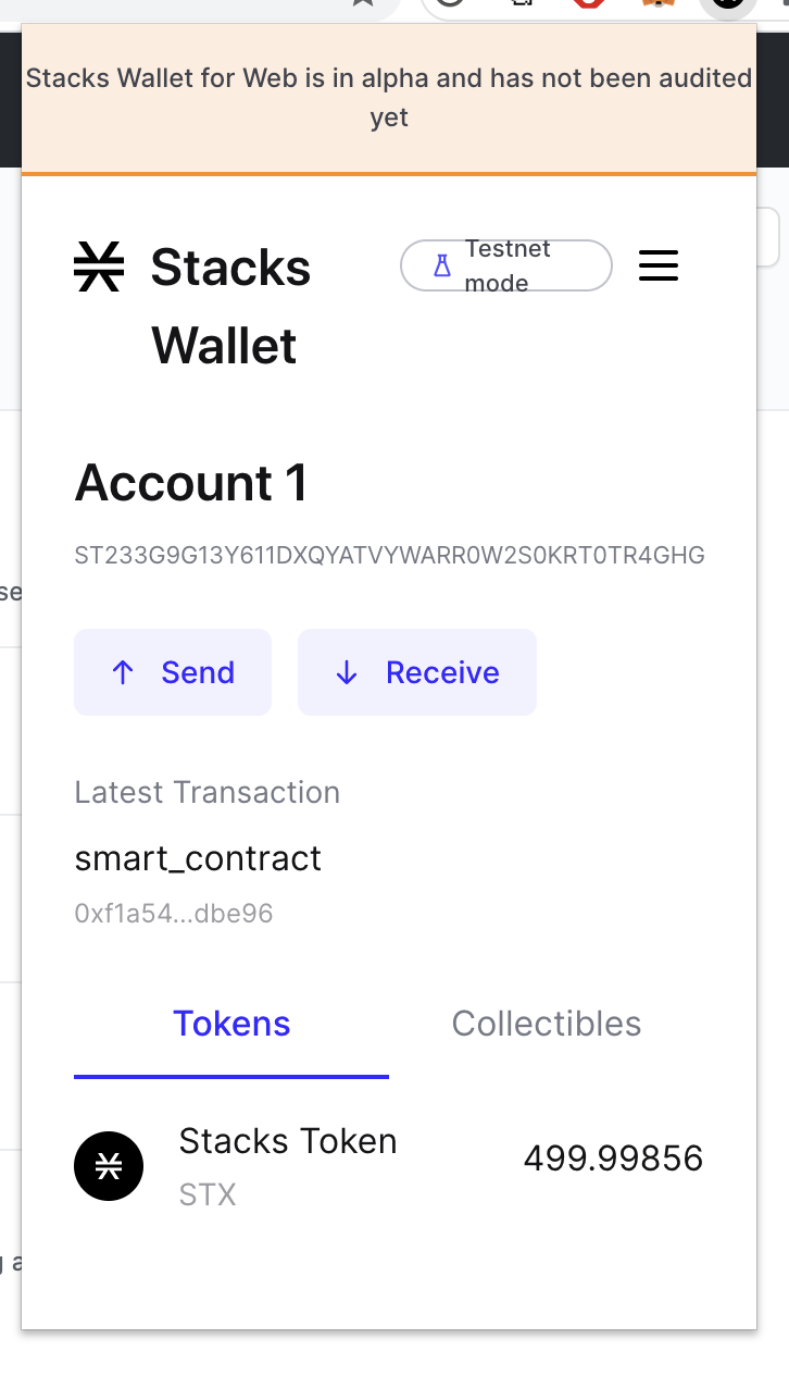 [Send] Give user feedback after they made a transaction · Issue #998 · leather-io/extension · GitHub
