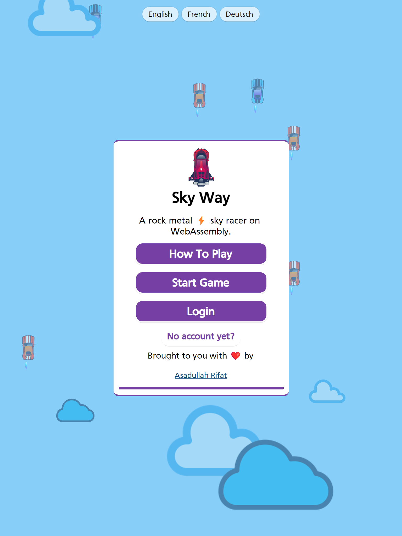 GitHub - asadullahrifat89/sky-way-uno-platform: A sky racer platformer game built with Uno ...