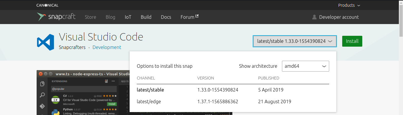 Please Update Snap · Issue #80357 · microsoft/vscode · GitHub