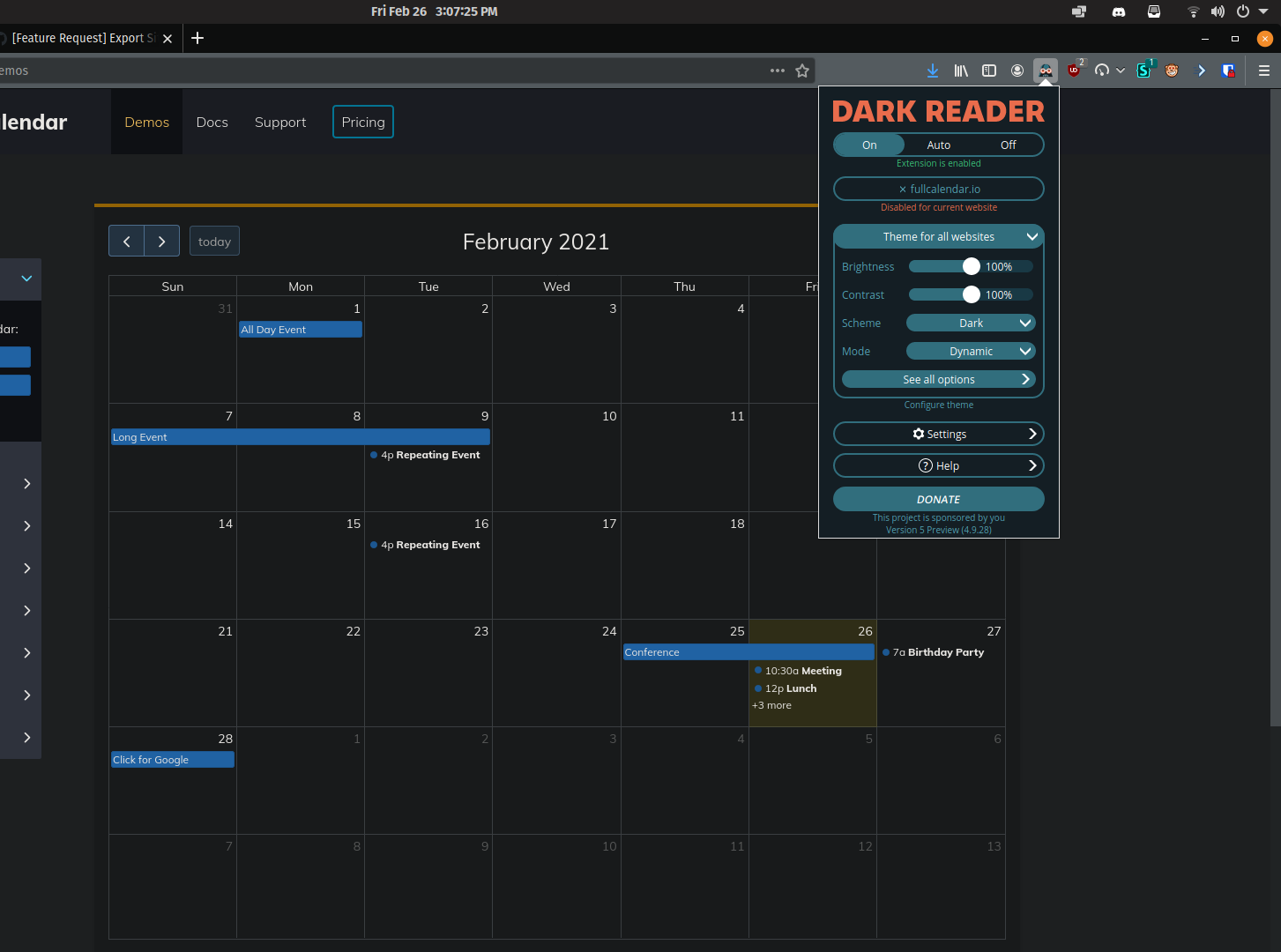 [Feature Request] Export Site CSS · Issue #5055 · darkreader/darkreader · GitHub