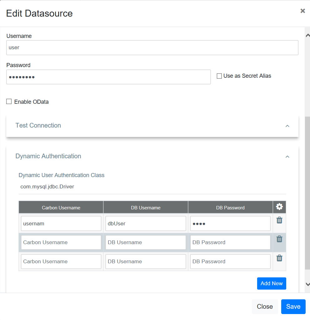 Dss Empty Entries Get Saved In Datasource Dynamic Authentication · Issue 141 · Wso2
