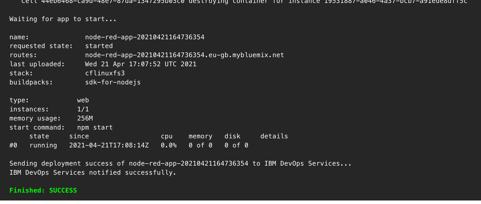 Deploy to IBM Cloud Foundry not working - no cloudant ! · Issue #58 · IBM/node-red-app · GitHub