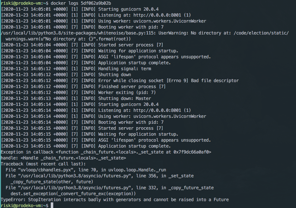 TypeError: StopIteration interacts badly with generators and cannot be ...