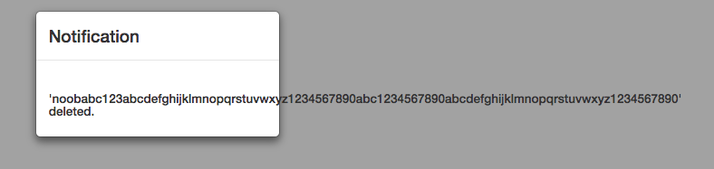 [studio-ui] Very long user name goes outside of the confirmation and notification dialogs ...