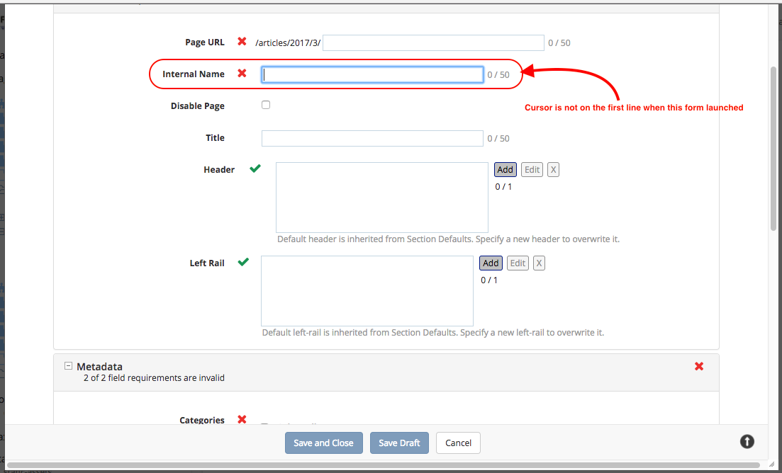 [studio-ui] Cursor is not in the first field when creating a new article page in editorial bp ...